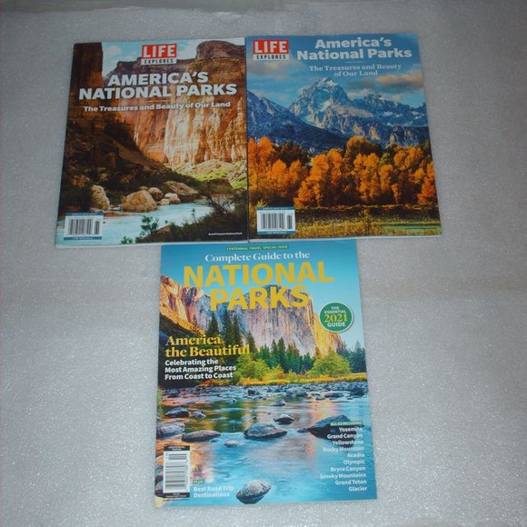 National Parks magazines | Accents | Lot Of 3 National Parks Magazines ...